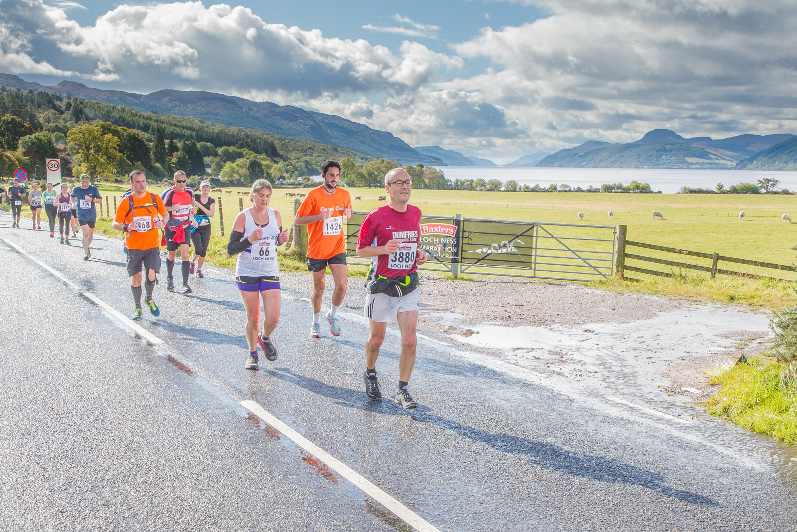 Loch Ness Marathon - Baxters Loch Ness Marathon, 2018.